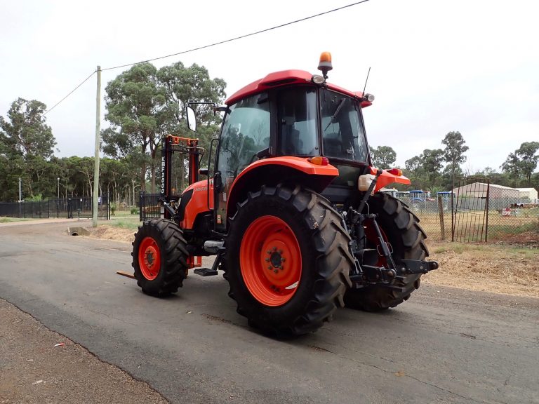 Kubota M8540 Tractor: Equipment Focus