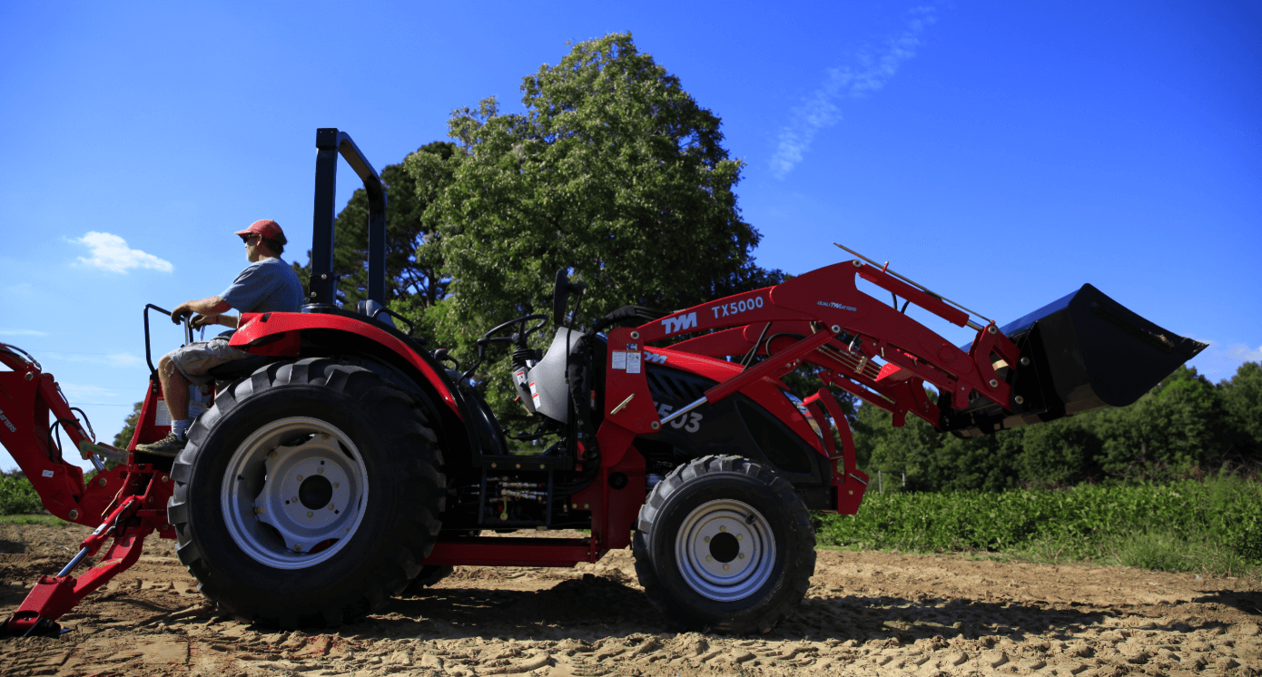 TYM T503 Tractor: Equipment Focus
