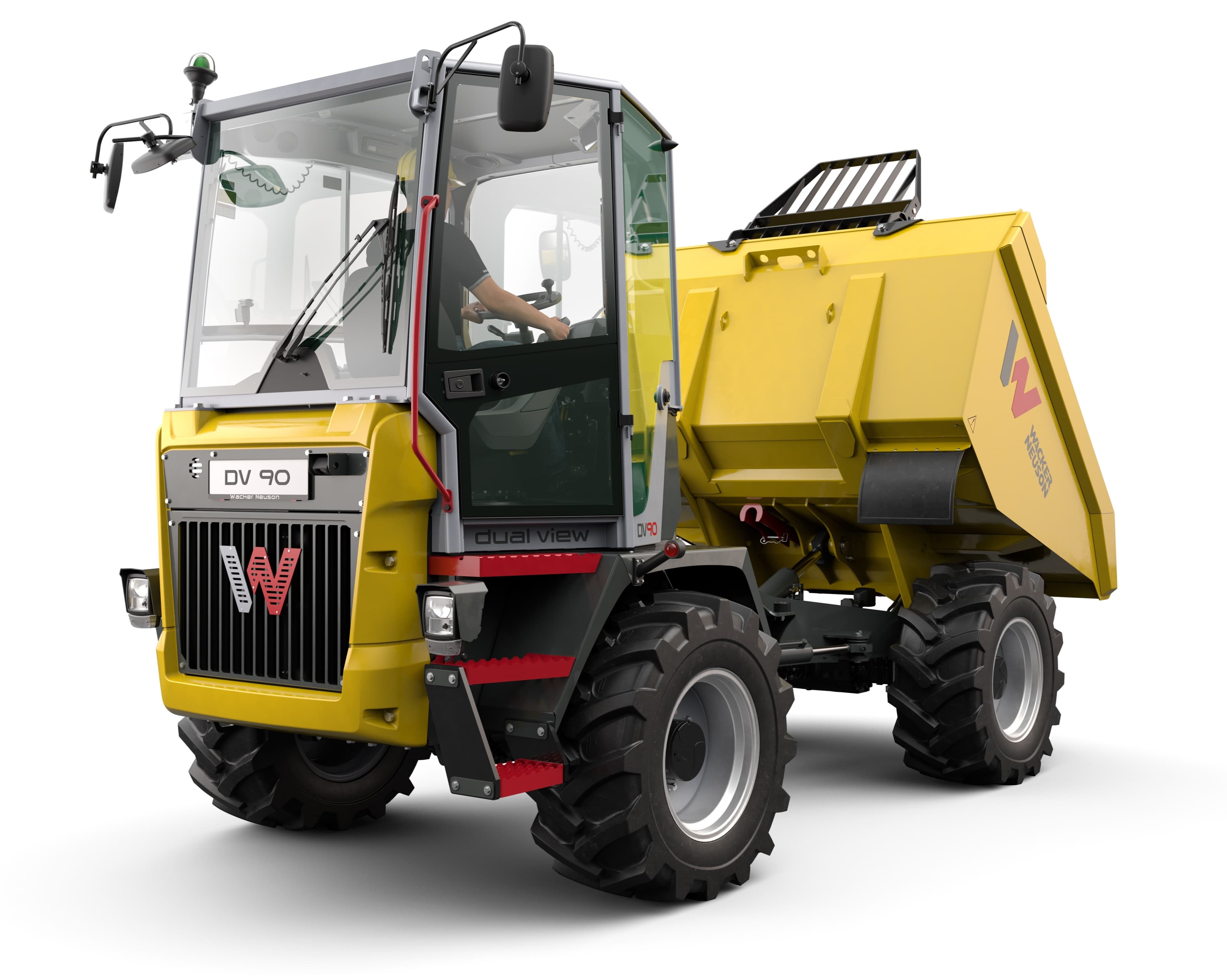Wacker Neuson Redefines Safety with the DV90 Dump Truck