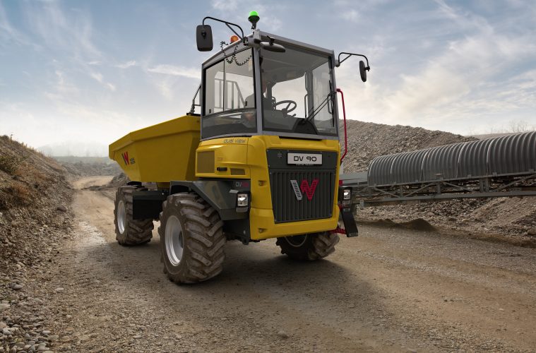 Wacker Neuson Redefines Safety with the DV90 Dump Truck
